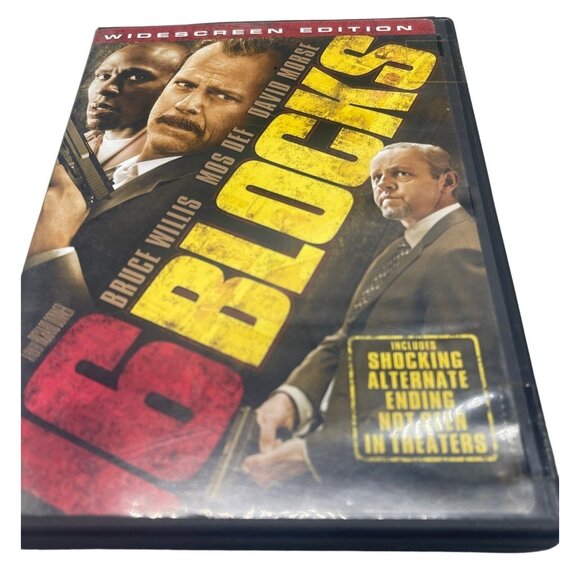Warner Bros. | Media | 6 Blocks Dvd Bruce Willis Mos Def David Morse A Film By Richard Donner ...